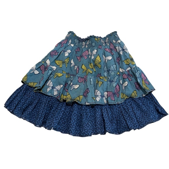 Pink Chicken | Bottoms | Pink Chicken Girls Madeline Tiered Mixed Print ...
